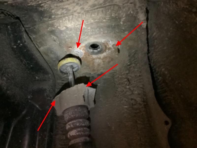 Mazda broken shock! - Trinity Automotive